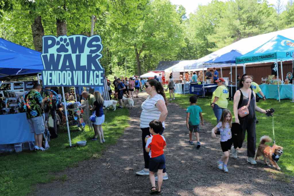 Paws Walk Vendor Village - NHSPCA